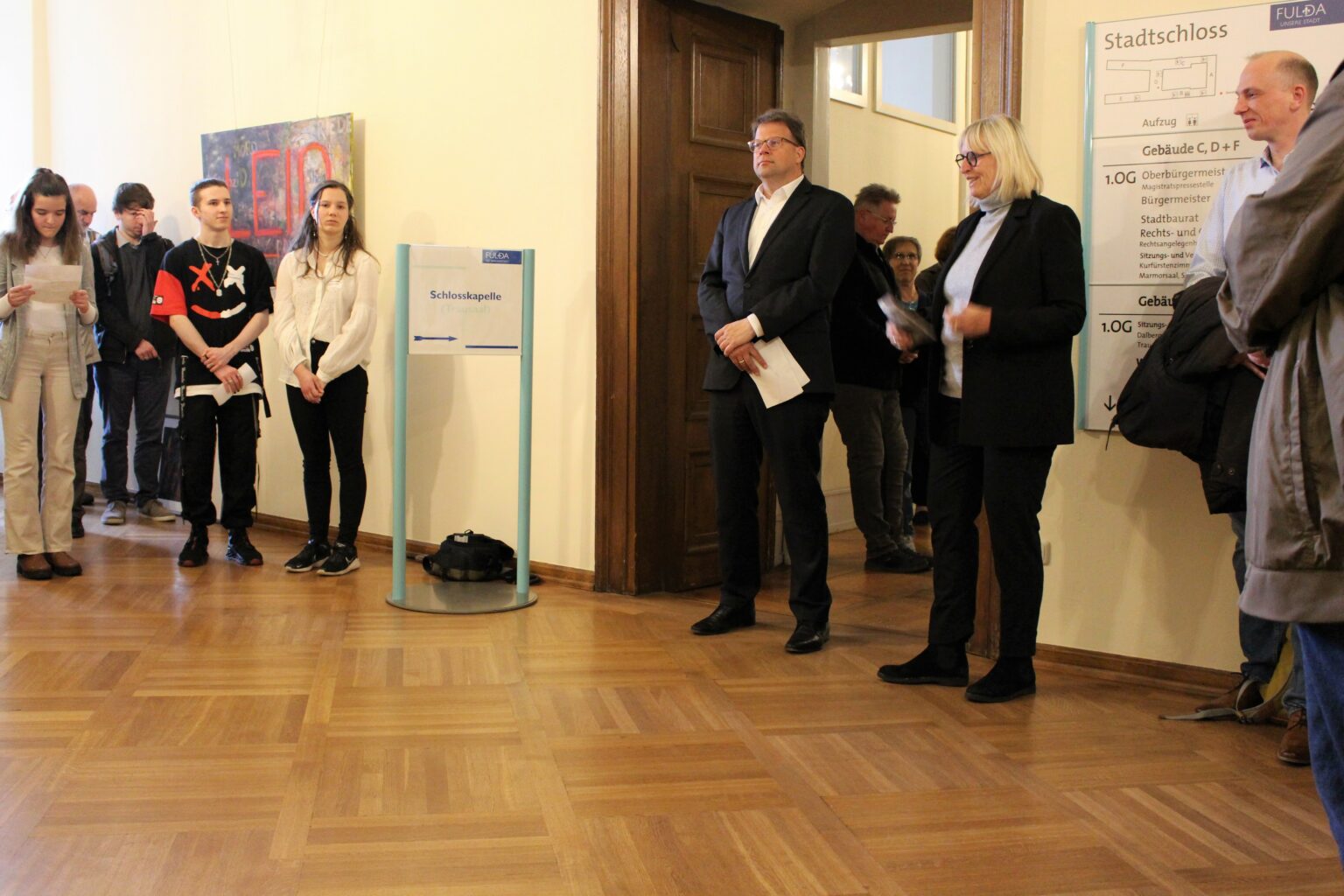 OB Dr. Wingenfeld eröffnete Auschwitz-Ausstellung im Stadtschloss ...